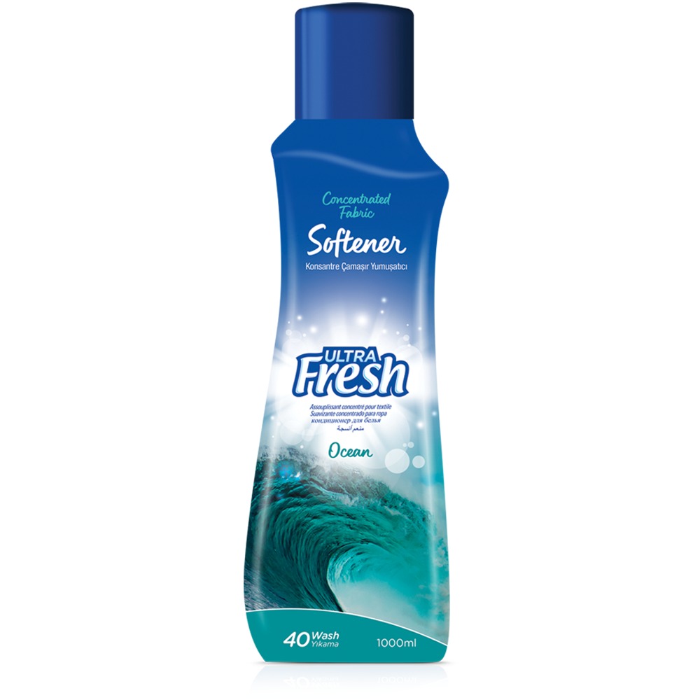 Turgiene: UltraFresh Ocean Concentrated Fabric Softener 1000ML - QTY 12